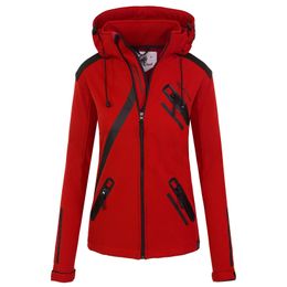 Rock Creek Jacke Softshelljacke Regular Fit