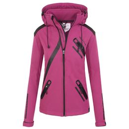 Rock Creek Jacke Softshelljacke Regular Fit