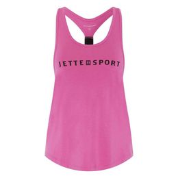 JETTE SPORT Tanktop im locker geschnittenen Print-Design