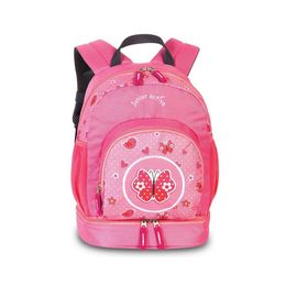 Fabrizio® Rucksack Kinderrucksack Tasche mit Brustgurt und Bodenfach 20616