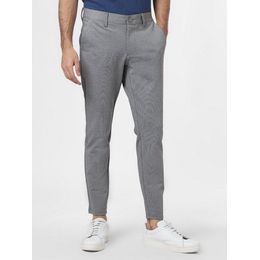 Only & Sons ONLY & SONS Stoffhose, grau|schwarz