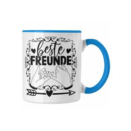 Trendation Tasse Beste Freunde Tasse Geschenk BFF Beste Freundin Geschenkidee Geburtst