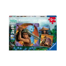 Ravensburger 3x49tlg. Puzzle "Raya, die tapfere Kriegerin" - ab 5 Jahren