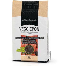 Lechuza - Zubehör veggiepon Gemüsesubstrat aufgedüngt vegan & torffrei - 6 Liter