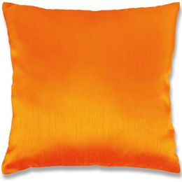 Arsvita - Kissenhüllen Alessia in Unifarben mit und ohne Kissenfüllung, gemütlich und anschmiegsam in vielen verschiedenen Farben erhältlich (orange
