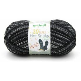 gründl Gründl - Hot Socks 20 Years 100 g 4-fach, indigo jeansblau hellblau schwarz Sockenwolle