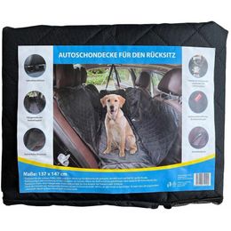 Prowell Products Gmbh - Autoschondecke für den Rücksitz 137x147cm, Hundedecke Schutzdecke Auto