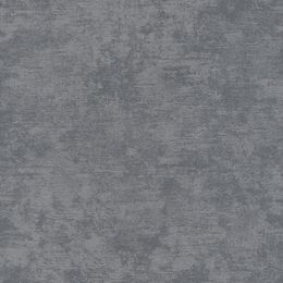 A.S. Création Uni Tapete in Anthrazit | Moderne einfarbige Vliestapete in Dunkelgrau | Schlichte Strukturtapete mit Vinyl für Wohnzimmer und Küche - 10,05 x 0,53 m