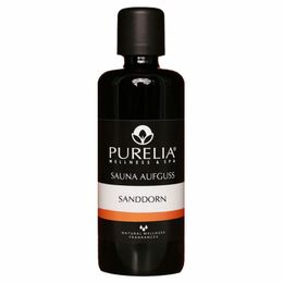 Purelia - Saunaaufguss Konzentrat Sanddorn 100 ml natürlicher Sauna-aufguss - reine ätherische Öle