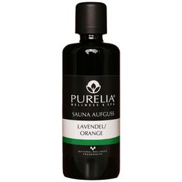 Purelia - Saunaaufguss Konzentrat Lavendel-Orange 100 ml natürlicher Sauna-aufguss - reine ätherische