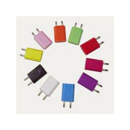 Meditrade GmbH Trade Shop Traesio - usb-adapter 5V 1A stecker-batterie-ladegerät für smartphone-tablet in verschiedenen farben