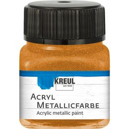 Acryl Metallicfarbe goldbronze 20 ml Metallicfarbe - Kreul