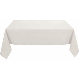 Tischdecke Lotuseffekt Wasserabweisend Tischtuch, 1 Stück,130x280 cm, Schwarz - Schwarz - Deconovo