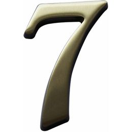 ALPERTEC - Hausnummer 7 Bronze Hausnummern Hausnummerschild