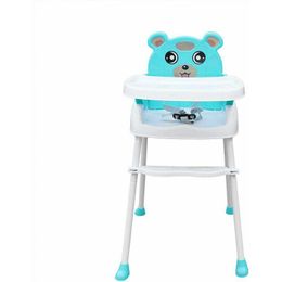 Senderpick - 4in1 Kinderstuhl Essensstuhl Treppenhochstühle Säuglingstisch Babyhochstuhl 35 lbs mit Tablett (Grün)