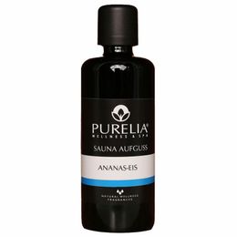 Purelia - Saunaaufguss Konzentrat Ananas-Eis 100 ml natürlicher Sauna-aufguss - reine ätherische Öle