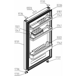 Ersatzteil - Türgummi (Gefrierschrank) - - HISENSE, SMEG, Gorenje, UPO, ASKO