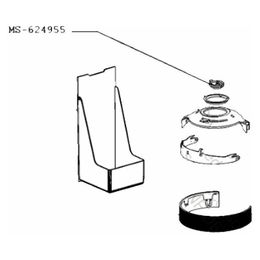 Ersatzteil - Elektronikkarte (Bezugsnummer MS-624955) Nespresso Vertuo Next-Halterung - Krups