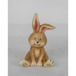 TrendLine - Deko Hase Terracotta 17 cm braun Figuren, Skulpturen & Statuen