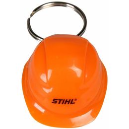 STIHL - Schlüsselanhänger Helm Orange 4 x 5 x 2,4 cm