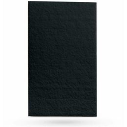 SO-TECH® Filzgleiter 100 x 65 mm selbstklebend schwarz - Farbe: Schwarz