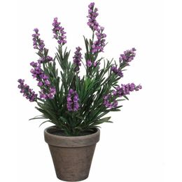 Mica künstlicher Lavendel violett in Topf 33 x 20 cm Dekoblumen