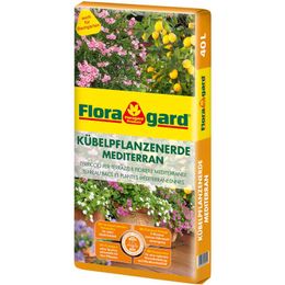 Floragard - Kübelpflanzenerde mediterran 1x40 l