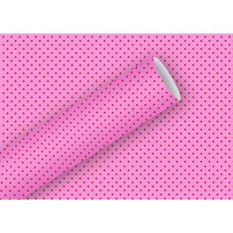 Geschenkpapier Kollektion Lulu pink 2 m x 70 cm Geschenkverpackungen - Braun&company