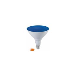 LED-Glühbirne PAR38 18W E27 blau IP65