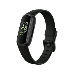 FITBIT Inspire 3, Fitness Tracker, S und L, Midnight Zen/Black