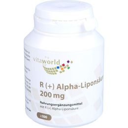 vitaworld Alpha Liponsäure 200 R+ Kapseln 100 St