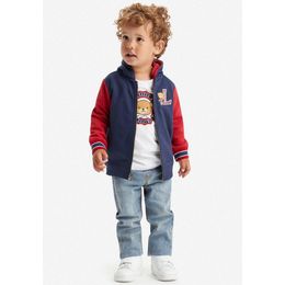 Levi's® kids Levi's® Kids Shirt, Hose & Jäckchen Varsity Jacket Denim Set 3pc (3-tlg) for Baby BOYS, blau|bunt|rot|weiß