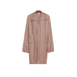 Aleva Knit Cardigan female Beige size XS/S