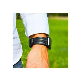 Renna Leather Smartwatch-Armband Apple Watch Band für Series Ultra/9/8/7SE/6-1 Echtleder Ersatzarmband