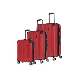 Travelite Trolley City 3er Set ABS Hartschalen Trolley 4-Rad Koffer 073040