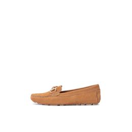 Kazar Mokassin Damen Größe 39.5 cognac / gold