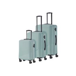 Travelite Trolley Bali 3er Set ABS Hartschalen Trolley 4-Rollen Koffer L+M+S