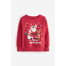 next Sweatshirt Sweatshirt mit weihnachtlichem Motiv (1-tlg)