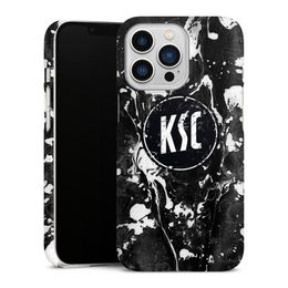 DeinDesign iPhone 13 Pro Handy Premium Case Smartphone Handyh&uuml;lle Schutzh&uuml;lle matt Karlsruher Sc Ksc Official Licensed Product Premium Case