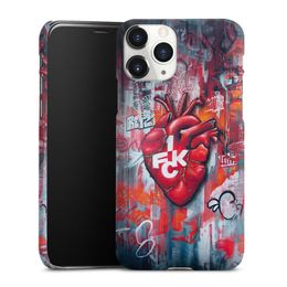 DeinDesign iPhone 11 Pro Handy Premium Case Smartphone Handyh&uuml;lle Schutzh&uuml;lle matt 1. Fc Kaiserslautern Heart 1. Fck Premium Case