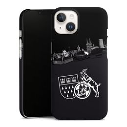 DeinDesign iPhone 14 Handy Premium Case Smartphone Handyh&uuml;lle Schutzh&uuml;lle matt Skyline Official Licensed Product 1. Fc K&ouml;ln Premium Case
