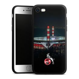 DeinDesign iPhone SE (2020) Handy Premium Silikon H&uuml;lle Handyh&uuml;lle schwarz Case Official Licensed Product Stadium 1. Fc K&ouml;ln Silikon Premium Case