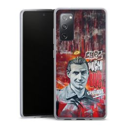 DeinDesign Galaxy S20 FE 5G Handy Silikon H&uuml;lle Case transparent Handyh&uuml;lle 1. Fck 1. Fc Kaiserslautern Fritz Walter Silikon Case
