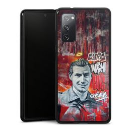 DeinDesign Galaxy S20 FE Handy Silikon H&uuml;lle Case schwarz Handyh&uuml;lle 1. Fck 1. Fc Kaiserslautern Fritz Walter