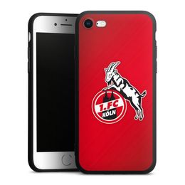 DeinDesign iPhone SE (2020) Handy Premium Silikon H&uuml;lle Handyh&uuml;lle schwarz Case 1. Fc K&ouml;ln Effzeh Official Licensed Product Silikon Premium Case