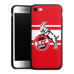 DeinDesign iPhone SE (2020) Handy Premium Silikon H&uuml;lle Handyh&uuml;lle schwarz Case Official Licensed Product 1. Fc K&ouml;ln Coat Of Arms Silikon Premium Case