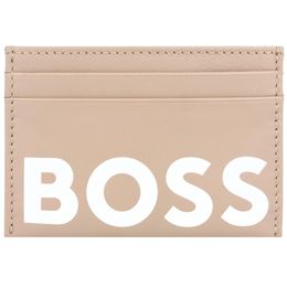 BOSS Etui Big, Leder, beige, light beige