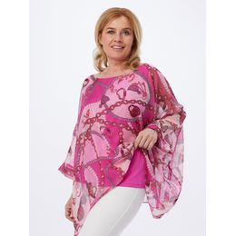 Sebastian Böhm fashion art Blusenshirt Druckbluse mit Kettendruck, 38/40