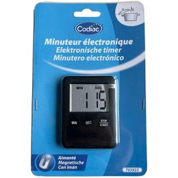 Elektrischer Timer, magnetisch, Kurzzeitmesser digital, Eieruhr, Wecker, Stoppuhr - Codiac