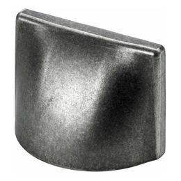 Möbelgriff Aluminium brüniert silber 40 x 60 x 26 mm - 1 Stück Möbelgriff - Hettich